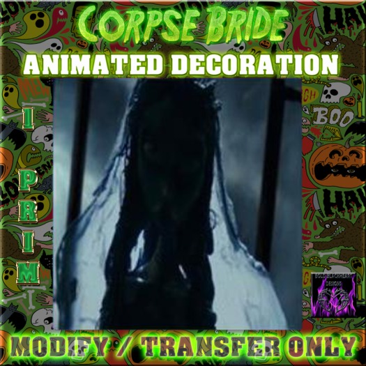 Second Life Marketplace - BBD - Corpse Bride (Animated Decoration/Gift)