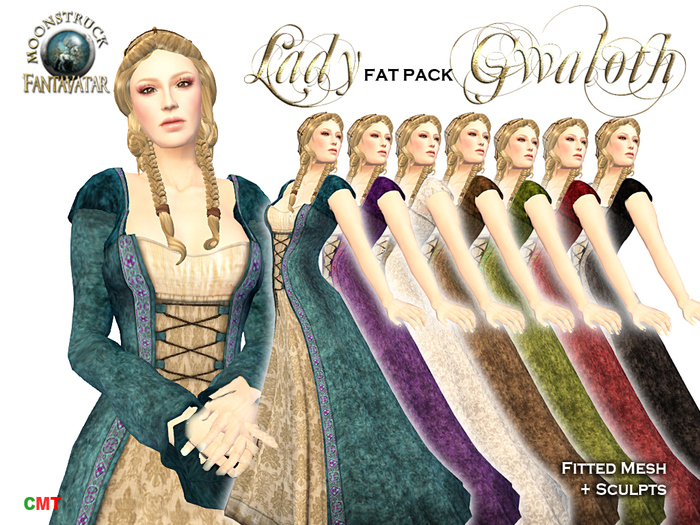 Second Life Marketplace - !! FANTAVATAR & MOONSTRUCK !! Lady Gwaloth ...