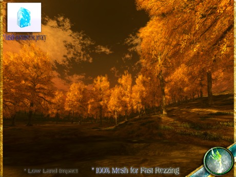 Second Life Marketplace - {GF} ~ Autumn Treehouse Skybox