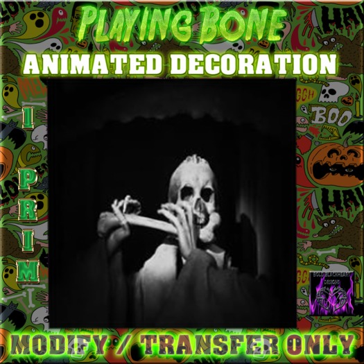 Second Life Marketplace - BBD - Playing Bone (Animated Decoration/Gift)