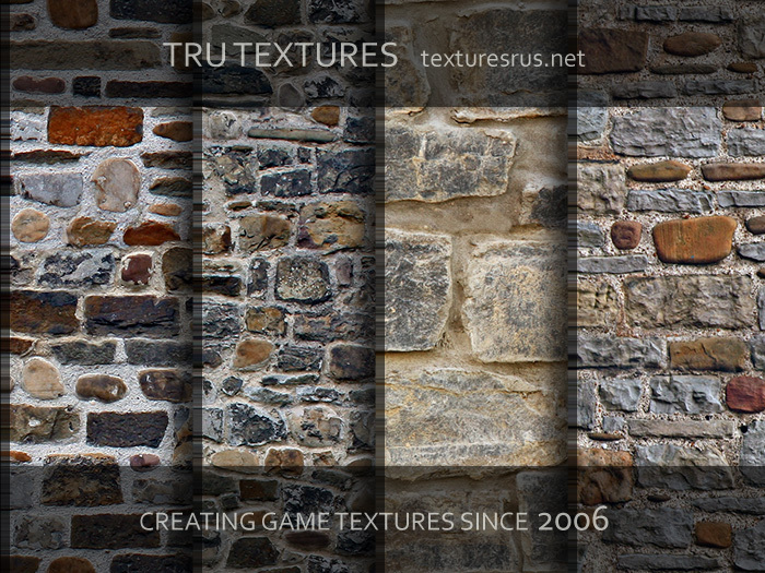 Second Life Marketplace - 12638: Aug 2010 - 14 x Seamless Country Stone ...