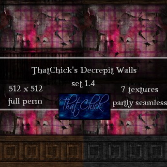 Second Life Marketplace - ~tc~ Decrepit Walls 1.4