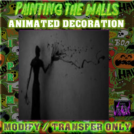 Second Life Marketplace - BBD - Painting the walls (Animated Decoration ...