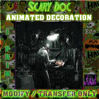Second Life Marketplace - BBD - Scary Doc (Animated Decoration/Gift)