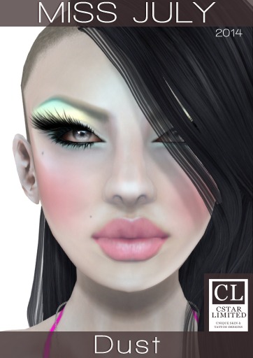 Second Life Marketplace - cStar Limited - Miss July 2014 - Dust - 4 Left