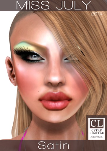 Second Life Marketplace - cStar Limited - Miss July 2014 - Satin - 2 Left