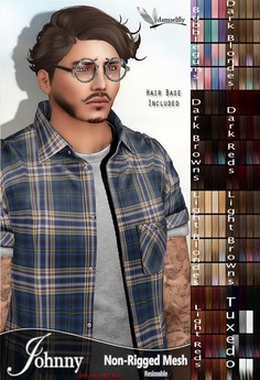 Second Life Marketplace - *~*Damselfly*~*Johnny Non-Rigged Mesh Big Pack