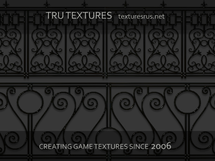 Second Life Marketplace - 24256: Jan 08 - 20 Seamless Railing Textures ...