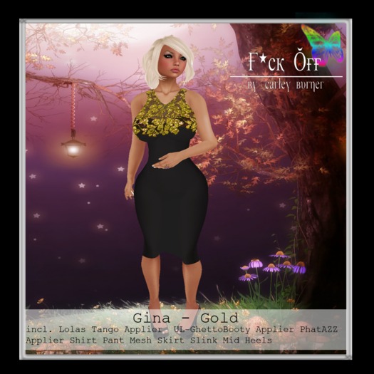 Second Life Marketplace - Gina - Gold