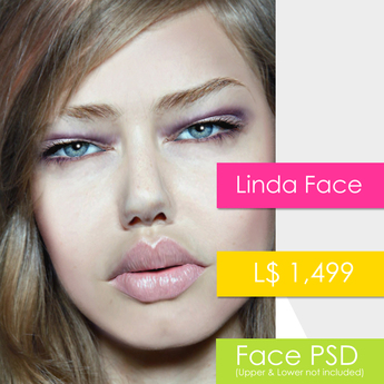 Second Life Marketplace - [FA] Linda Template PSD