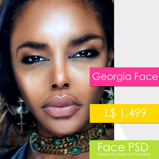 Second Life Marketplace - [FA] Georgia Template PSD