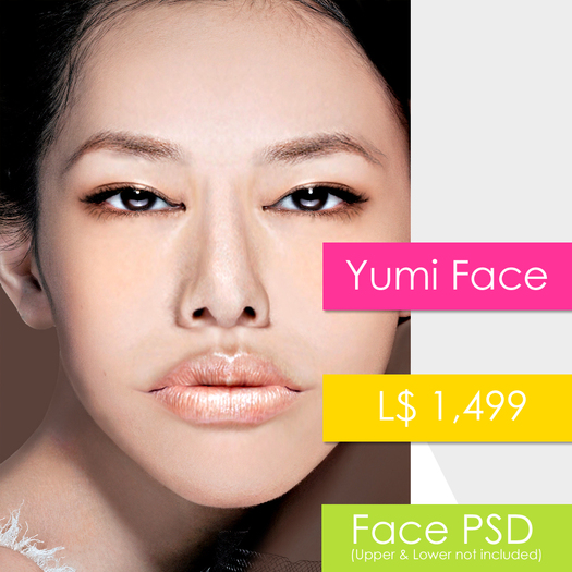 Second Life Marketplace - [FA] Yumi Template PSD