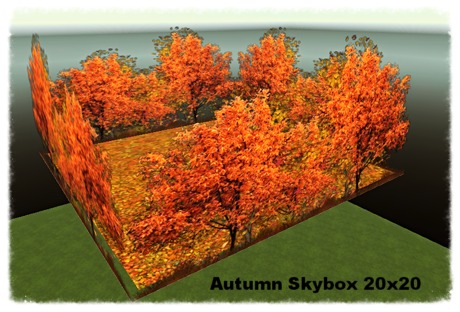 Second Life Marketplace - Autumn Skybox