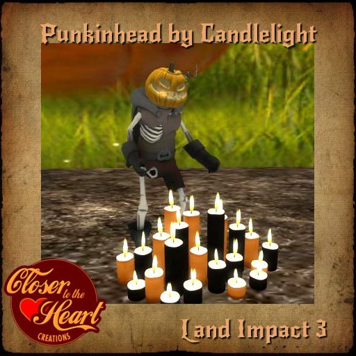 Second Life Marketplace - Punkinhead by Candlelight Decor BOXED