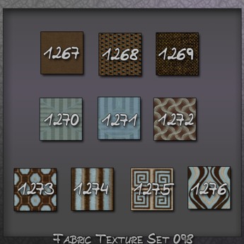 Second Life Marketplace - SZ - Seamless Fabric Textures Set 098