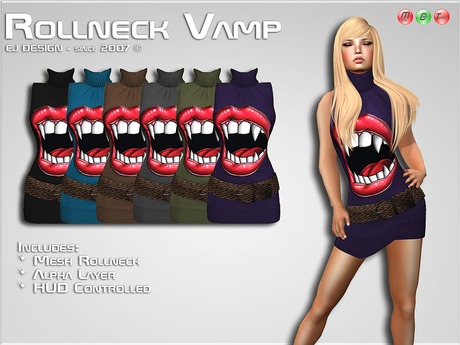 Second Life Marketplace - RollNeck Vamp