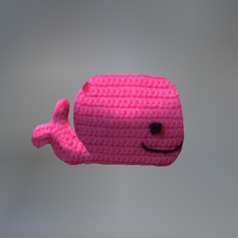 Second Life Marketplace - Crochet Whale Mesh Animated Plushie