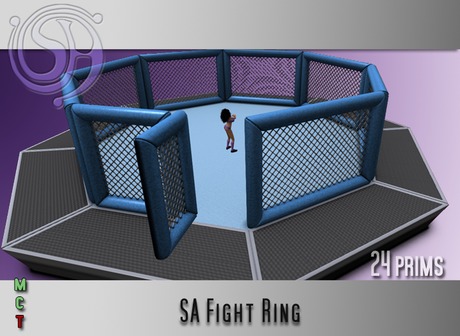Second Life Marketplace - SA Fight Ring m/c