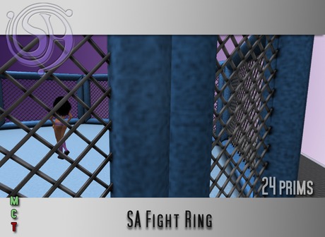 Second Life Marketplace - SA Fight Ring m/c