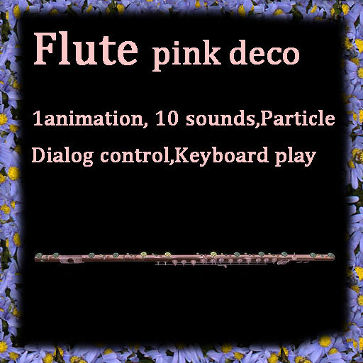 Second Life Marketplace - Satoko's Flute pink deco