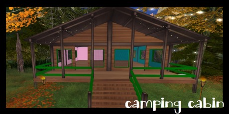 Second Life Marketplace - JKM Builds - Camping Cabin M/C