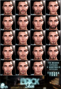 Second Life Marketplace - *Birth Brick Skin (Tundra Tone) - DEMOS