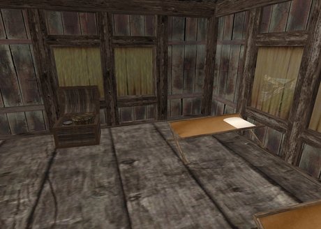 Second Life Marketplace - Fishin VIllage Hut Rezzed Box