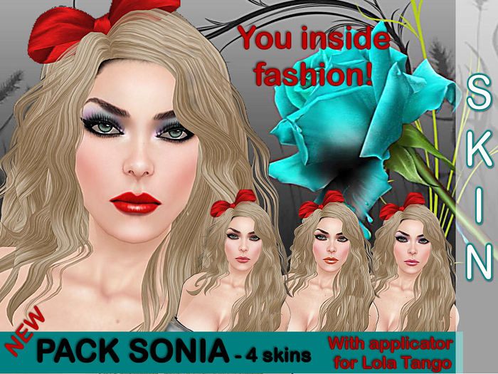 Second Life Marketplace - *ZStore* PACK SKIN SONIA - 4 skins Cleav ...