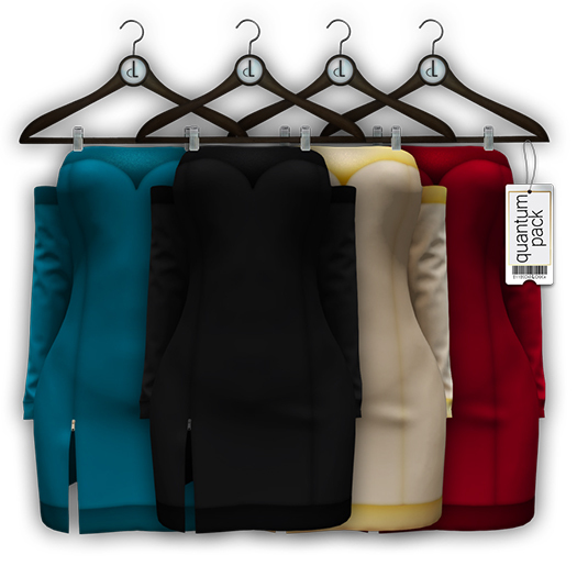 Second Life Marketplace - coldLogic dress - whitby - quantum pack
