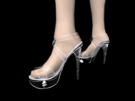 Second Life Marketplace - Acrylic High Heel Shoes C
