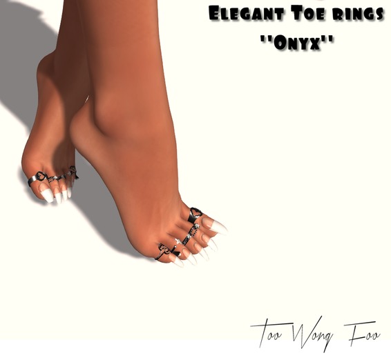 Second Life Marketplace - .::TWF::. Elegant Toe Rings for ...