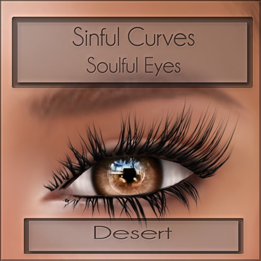 Second Life Marketplace - Avada~ Soulful Eyes Desert