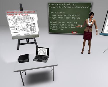 Second Life Marketplace - Complete Classroom / Boardroom Presentation ...