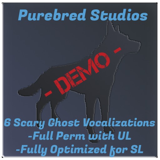 Second Life Marketplace - PBS - Scary Ghost Vocalizations - Demo Box