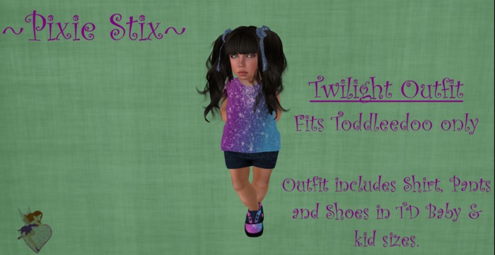 Second Life Marketplace - {Pixie Stix} Twinkle Outfit TD