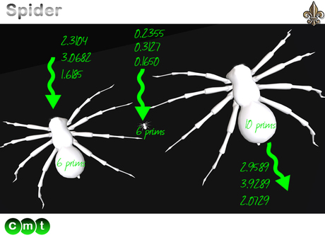 Second Life Marketplace - -----LS Inc. Full Perms Spider I-----