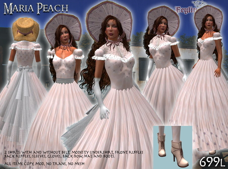 Second Life Marketplace - *FF* Maria Peach