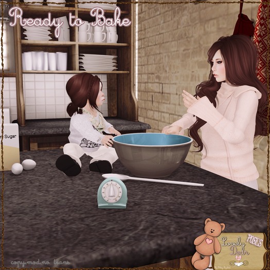 Second Life Marketplace - ..Lovely.Dear.Poses..{ Ready to Bake