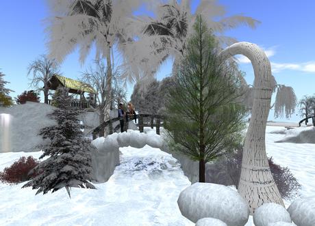 Second Life Marketplace - Winter Romantic Bridge Palms v2 63 Anim 7 ...