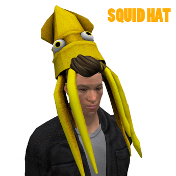 Second Life Marketplace - Squid Hat