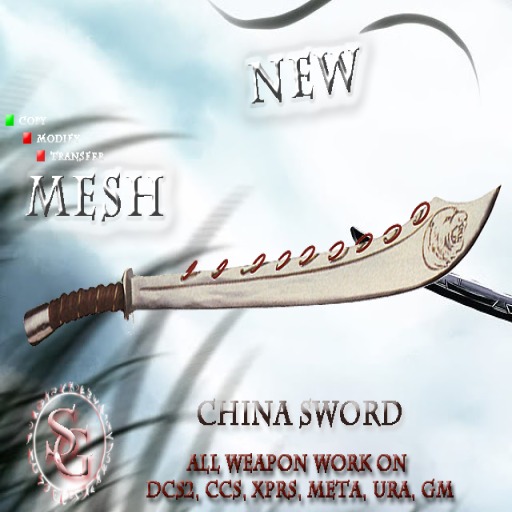 Second Life Marketplace - China saber