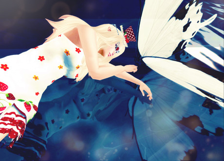 Second Life Marketplace - BB - Amy Strawberry Outfit for Petite Avatar DEMO