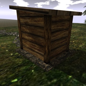 Second Life Marketplace - *NWD* -Viking Line- Outdoor Toilet - GIFT