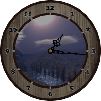 Second Life Marketplace - Analog Clock with changing photos