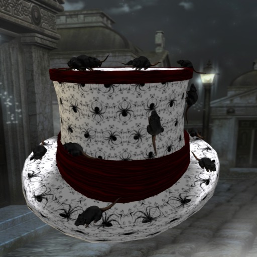 Second Life Marketplace - Halloween Spider and Rat Hat