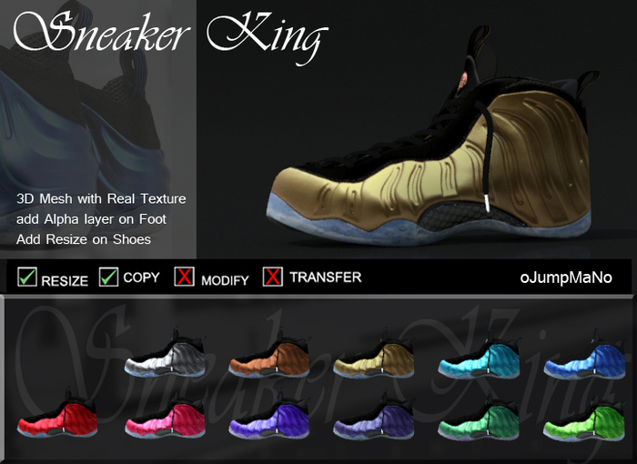 Second Life Marketplace - SneakerKing_GD1_Men