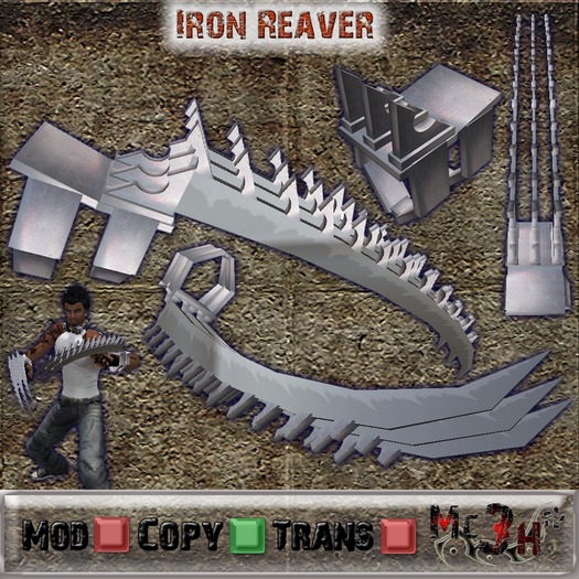 Second Life Marketplace - Mc3H* Iron Reaver Boxed