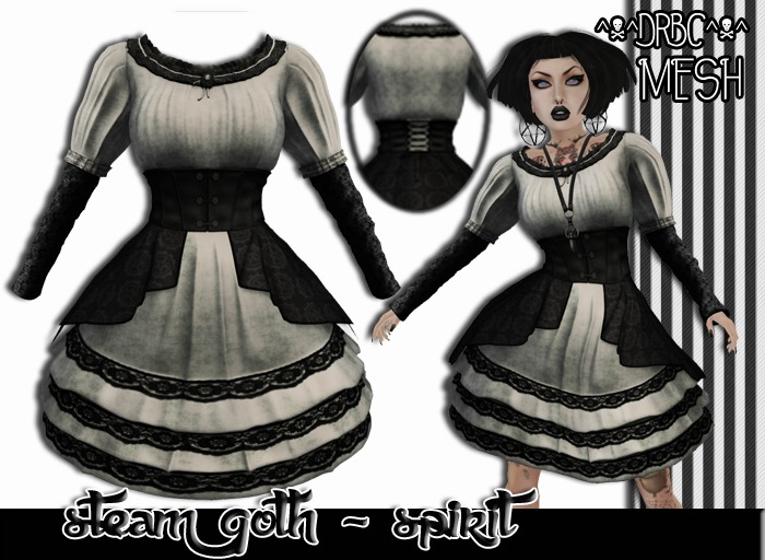 Second Life Marketplace - ::drbc:: steam goth - spirit [boxed]