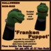 Second Life Marketplace - (CC) Halloween: Franken Sock Puppet ( 7Seas ...