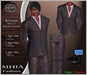 Second Life Marketplace - [MHIA] Kiman Mens Formal Grey
